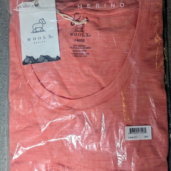 Woolx | Tops | Woolx Short Sleeve Merino Wool Tshirt Brand New With ...